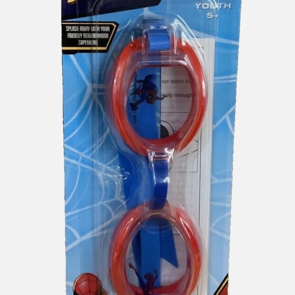 Marvel | Swim | Marvel Red And Blue Kids Swim Goggles | Poshmark